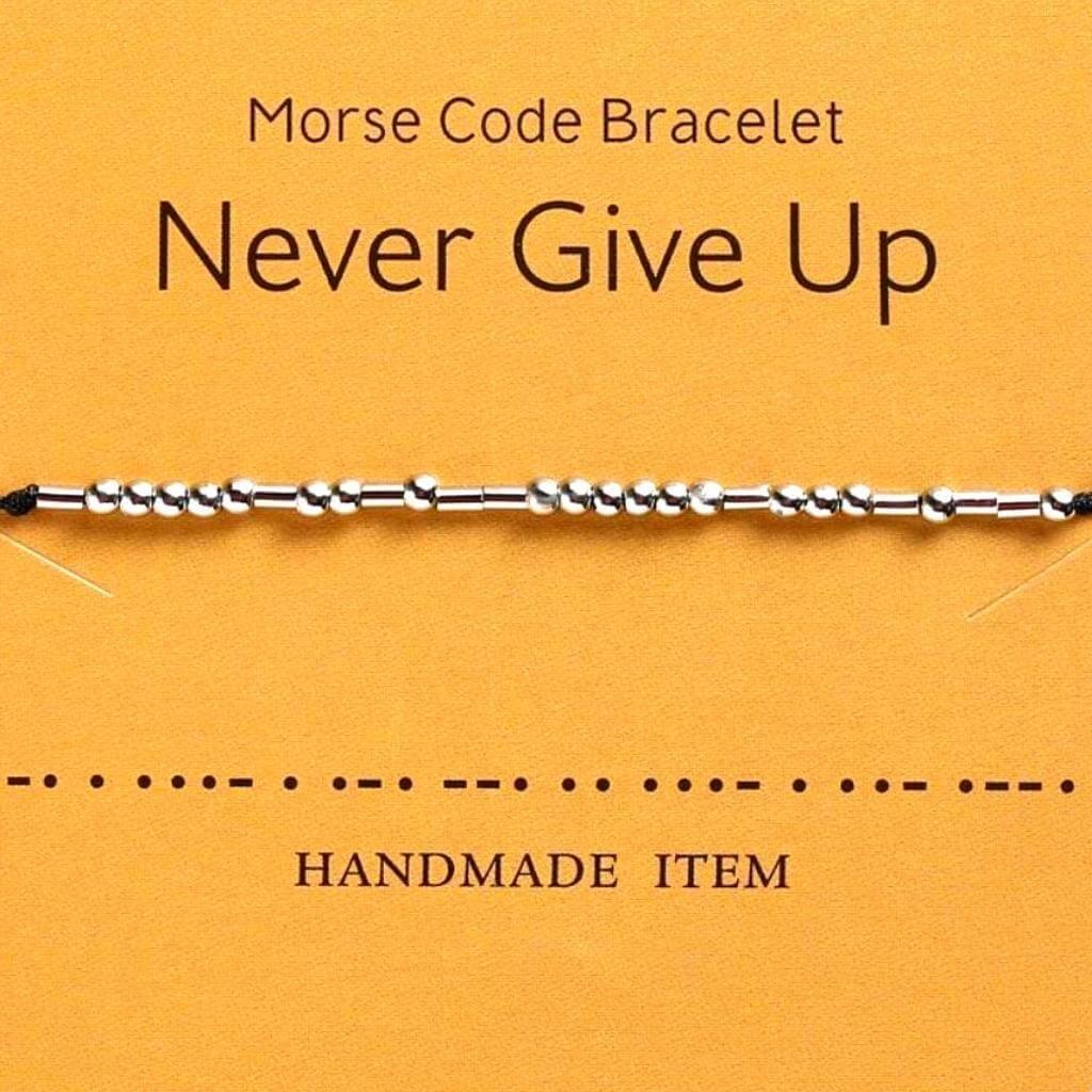 Handmade Morse Code Bracelets | Morse Code Jewelry – OurCoordinates