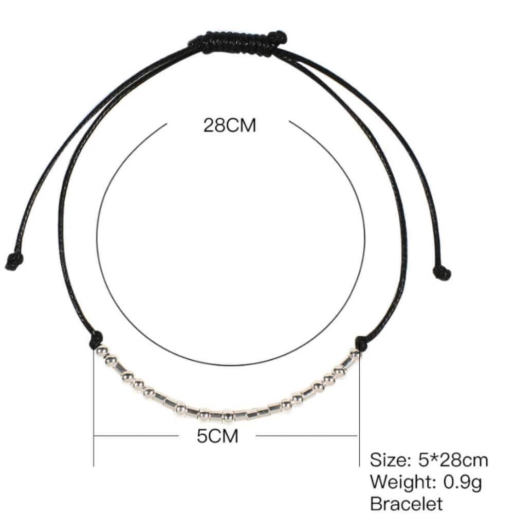 Handmade Morse Code Bracelets | Morse Code Jewelry – OurCoordinates