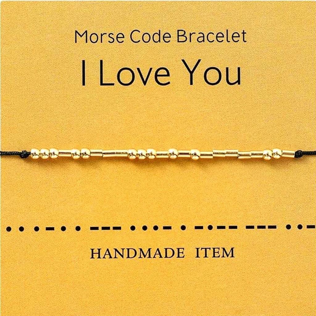 Handmade Morse Code Bracelets | Morse Code Jewelry – OurCoordinates