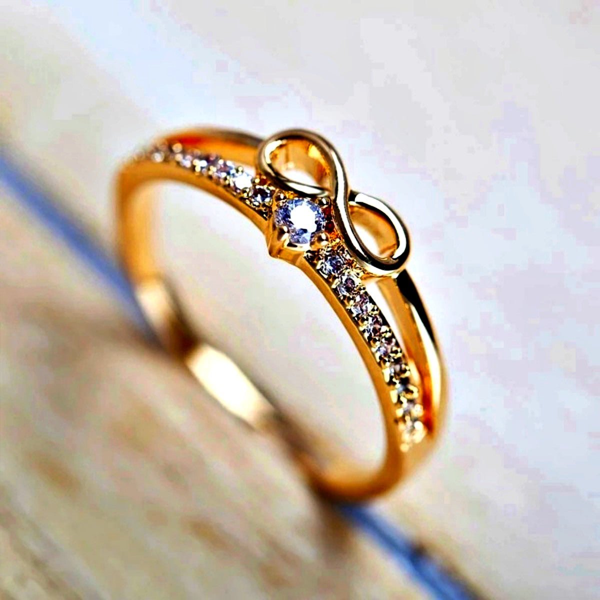 Luxury Infinite Love Ring for Women | Designer Ring – OurCoordinates