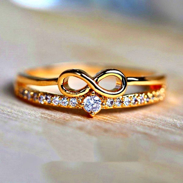 Luxury Infinite Love Ring for Women | Designer Ring – OurCoordinates